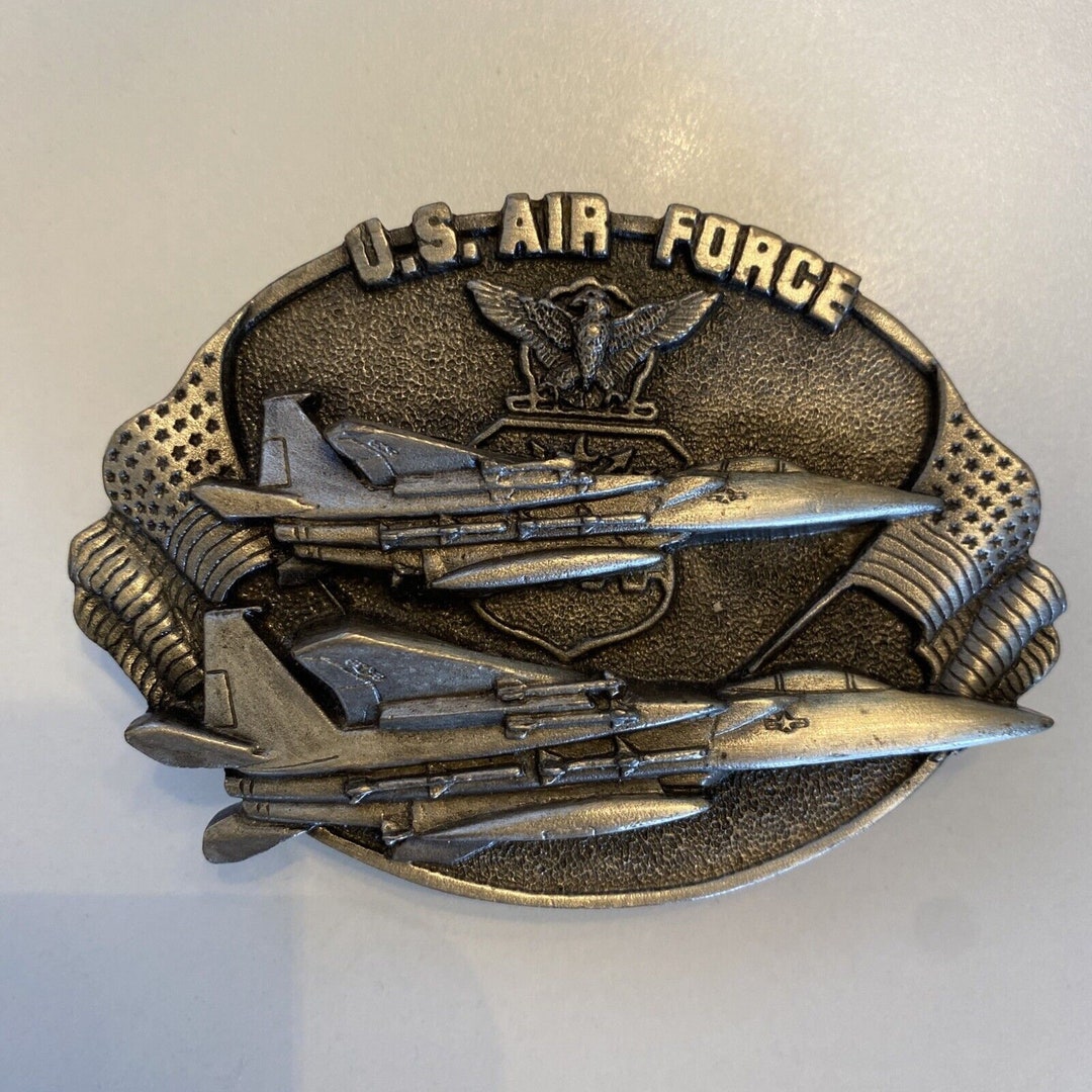 US Air Force Commemorative Belt Buckle Bergamot 1982 - Etsy
