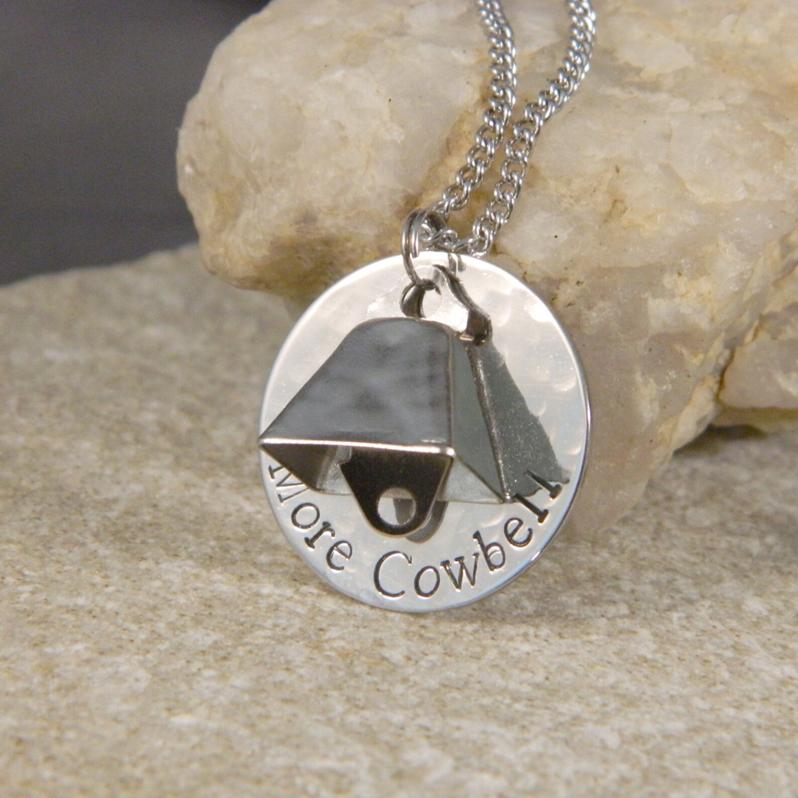 More Cow Bell Necklace - Etsy