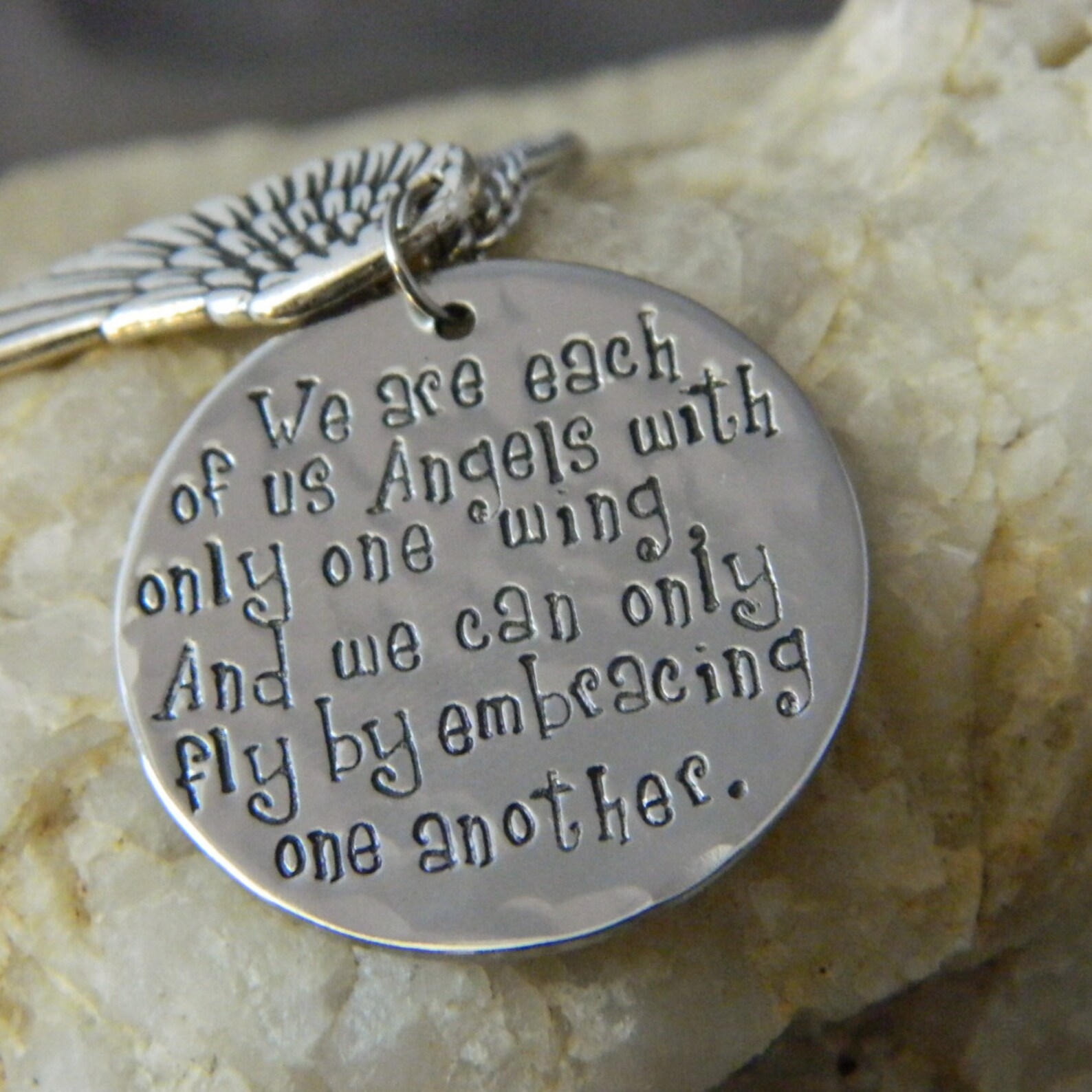 We Are Each of Us Angels With Only One Wing Angel Quote - Etsy