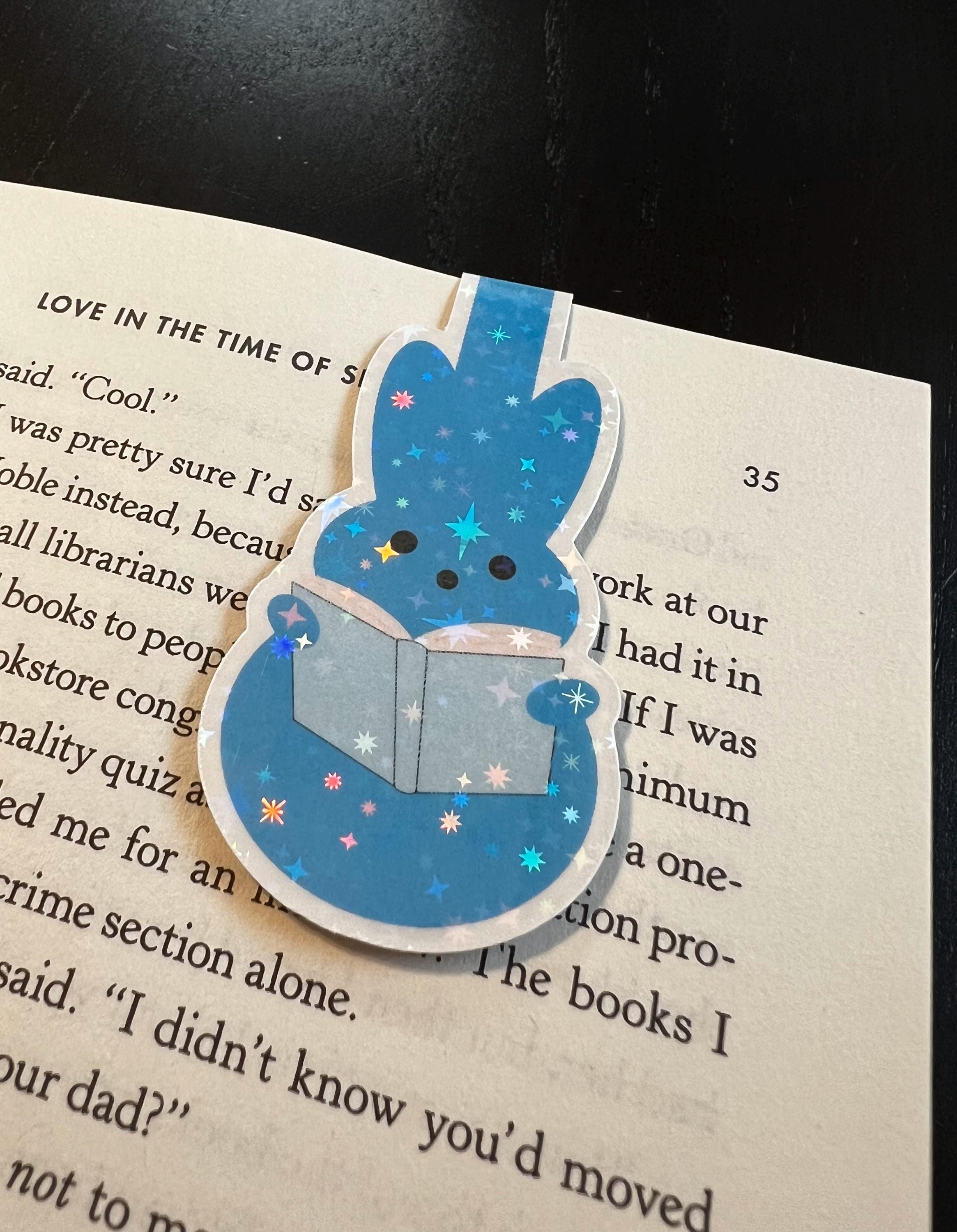 Reading Peep Magnetic Bookmark | Holographic Design | Perfect Easter ...