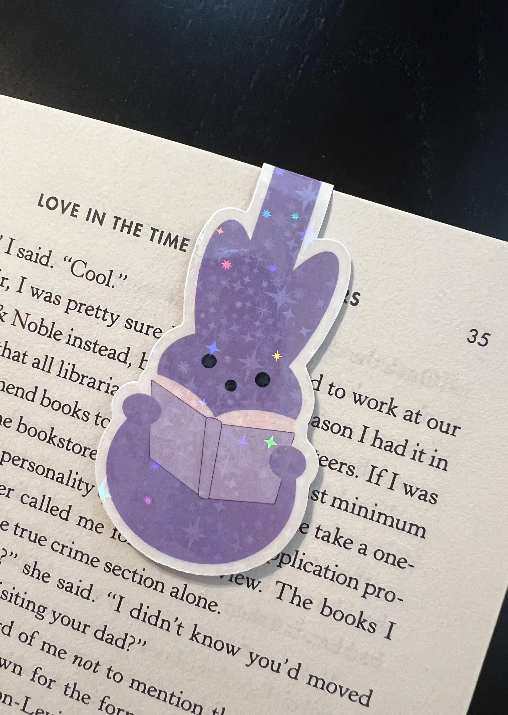 Reading Peep Magnetic Bookmark | Holographic Design | Perfect Easter ...