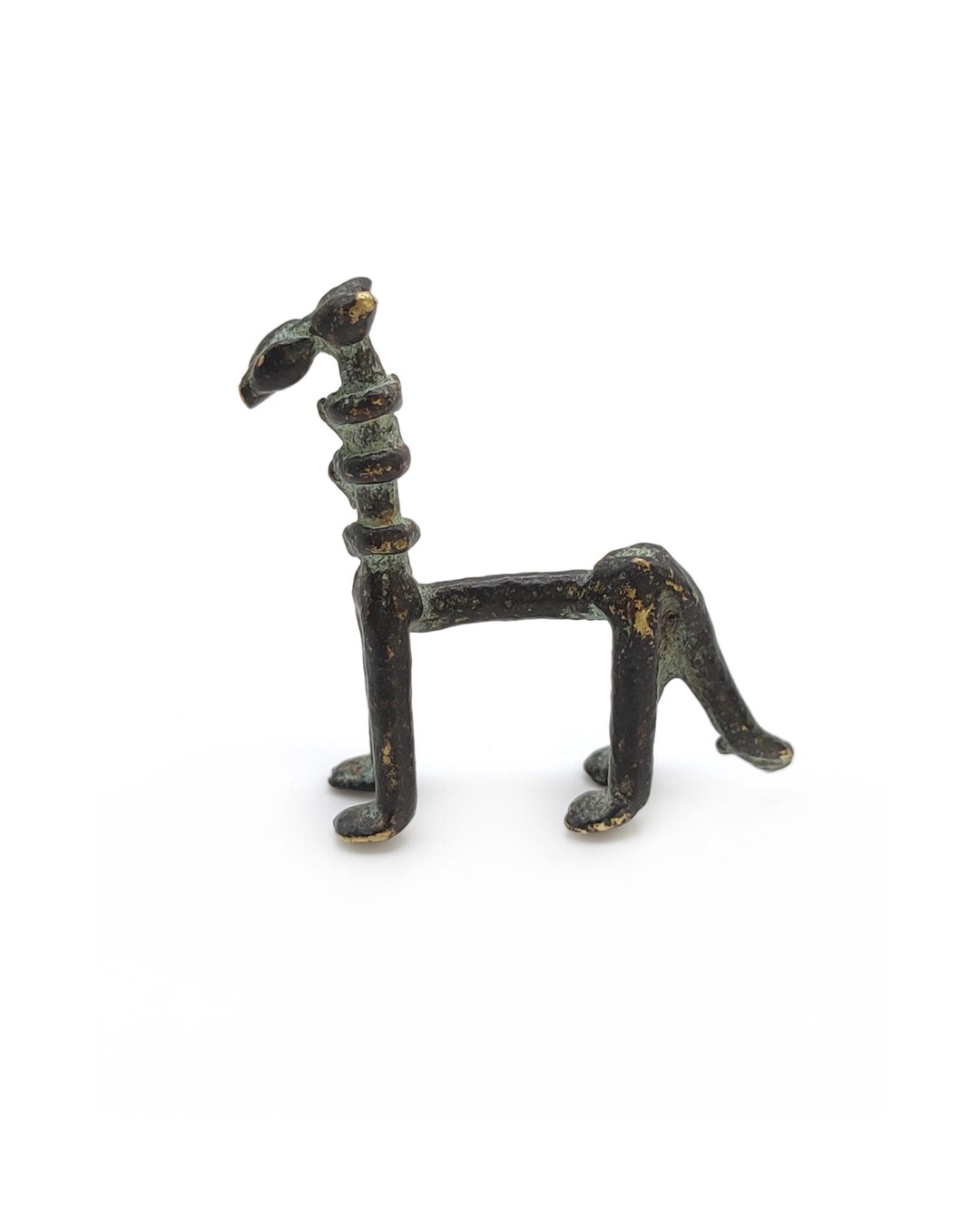 Antique Dogon Animal Figurine, Cast Bronze Dogon Tribal African Art ...