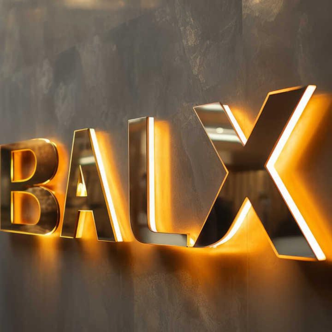 3D Logo Sign Outdoor Business Sign Custom Backlit Sign Laser Cut ...