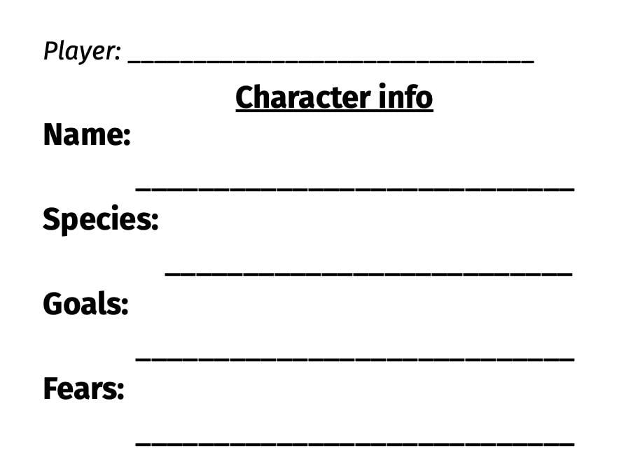 LARP Character Cards: DIY Printable RPG for Kids - Etsy