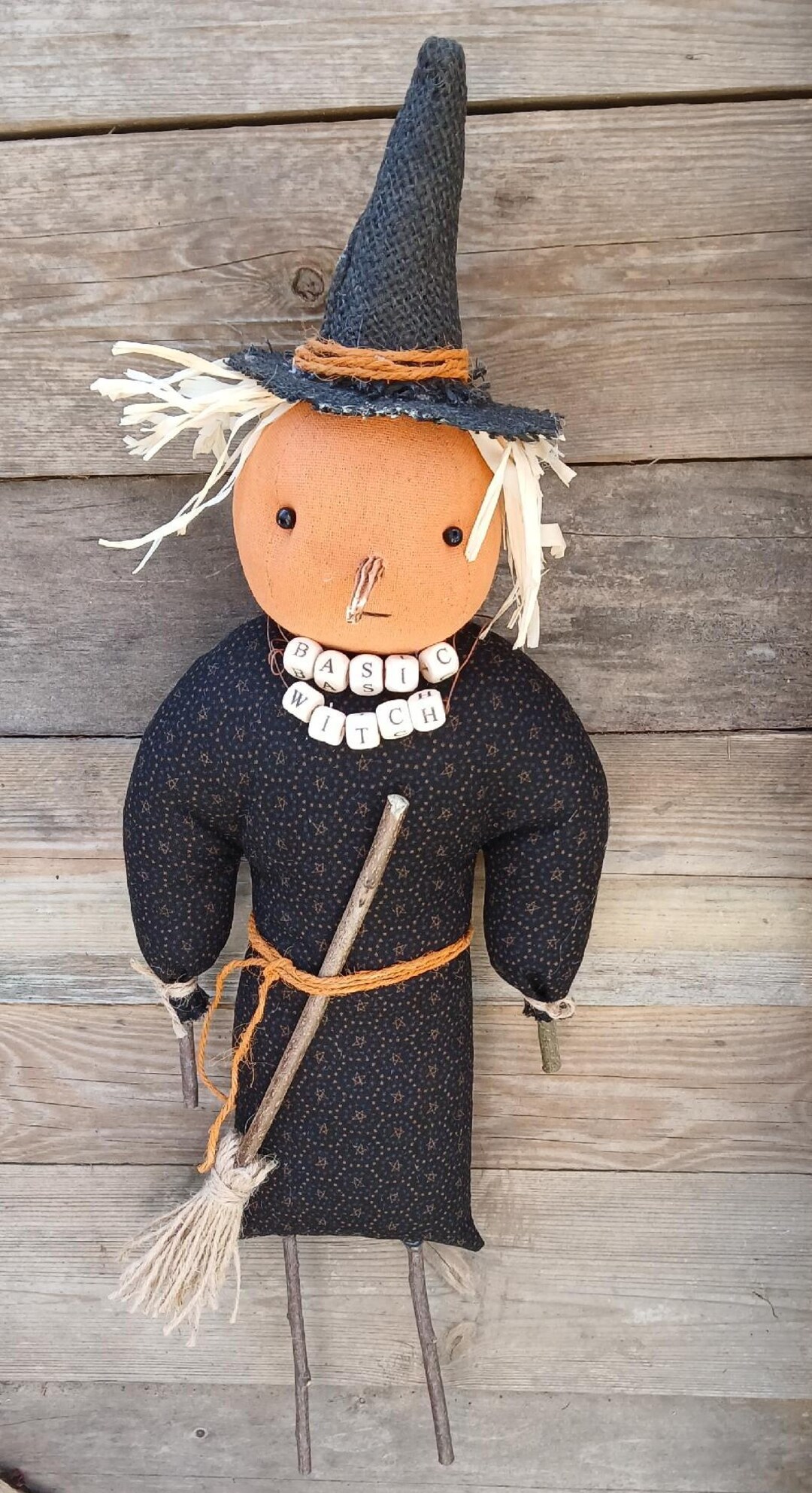NEW 2025!! BASIC Witch/primitive Witch Pattern/halloween/doll/hanger ...