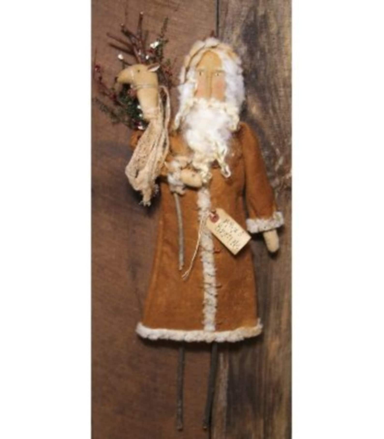 Primitive Santa Pattern/primitive Christmas/primitive Pattern/my ...