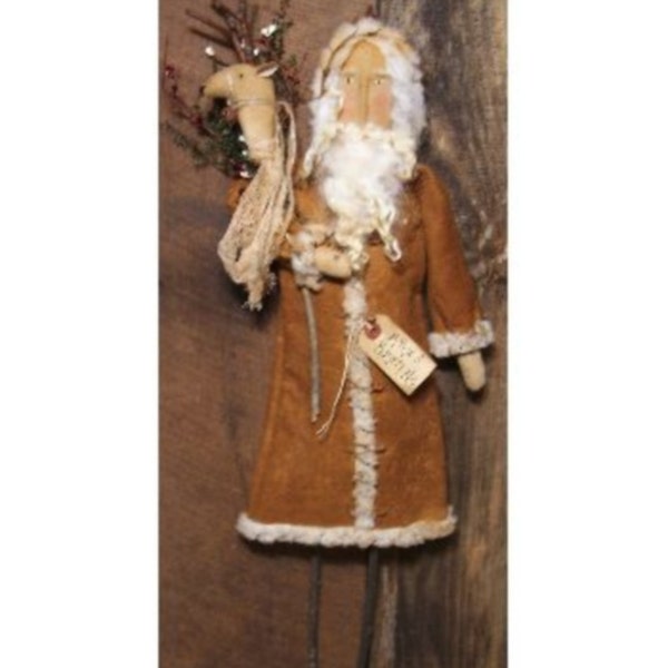 Primitive Santa Pattern - Etsy