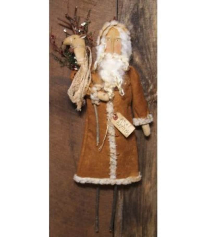 Primitive Santa Pattern/primitive Christmas/primitive Pattern/my ...