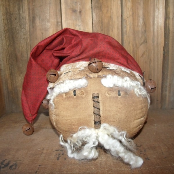 Primitive Santa Pattern - Etsy