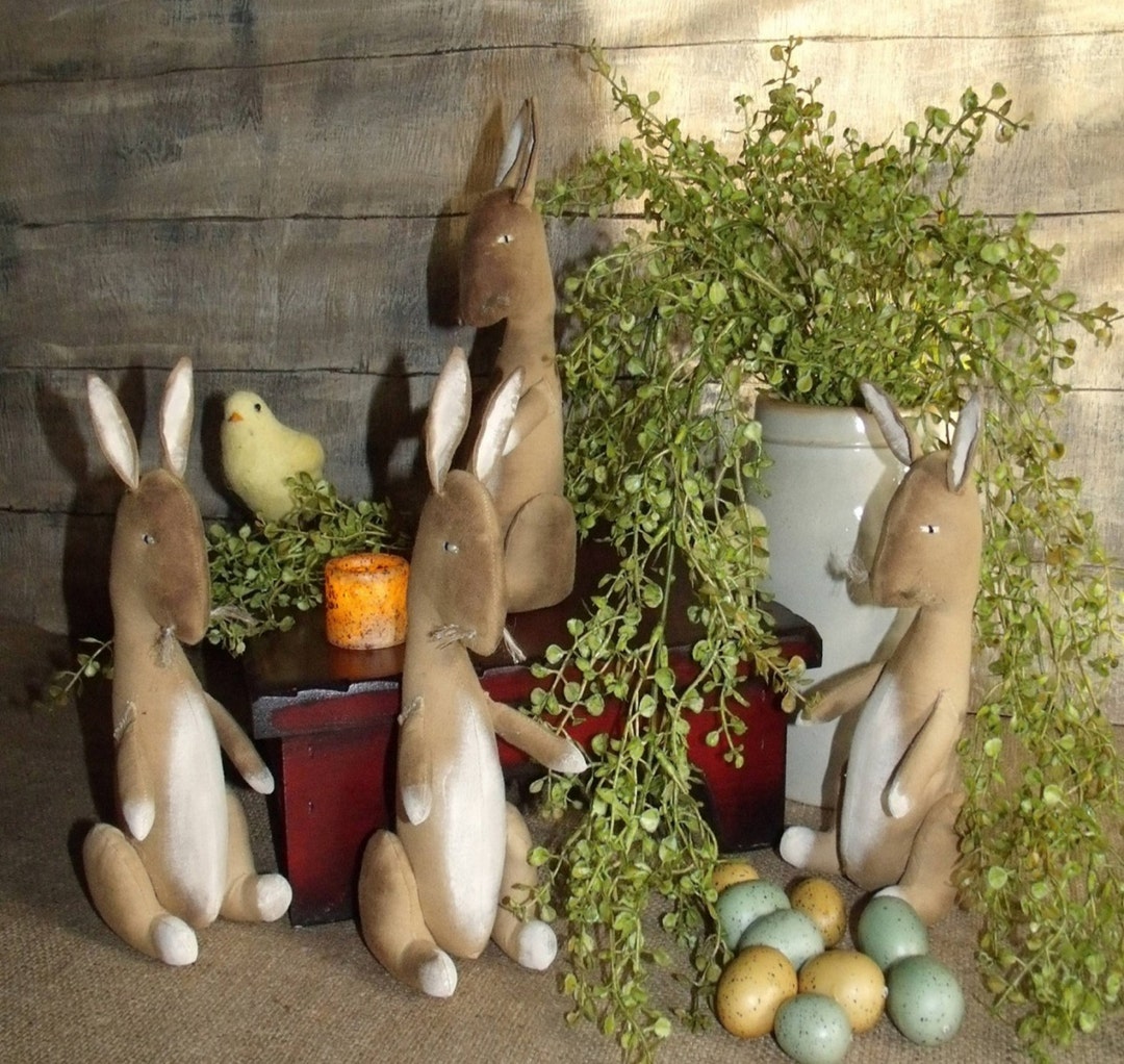 My Primitive SPRING WABBITS Pt114 - Etsy
