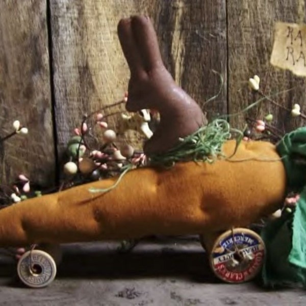 Primitive Rabbit - Etsy