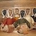 My Primitive EARLY FOLK Prairie Dolls Instant Download Pattern - Etsy