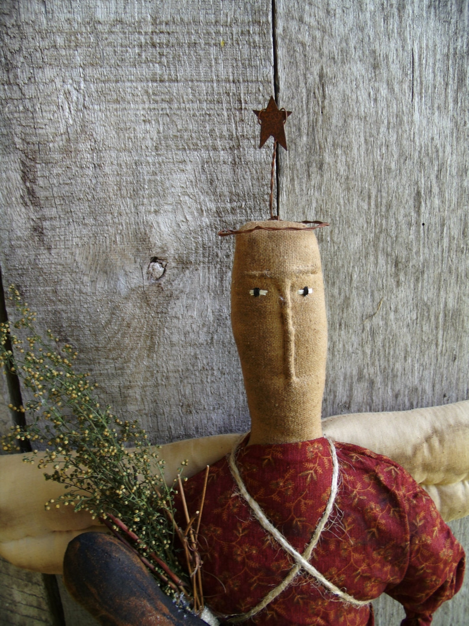 My Primitive ANGEL and the CROW Instant Download Pattern - Etsy Canada