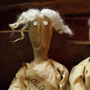 My Primitive OLD FOLKS DOLLS Instant Download Pattern - Etsy