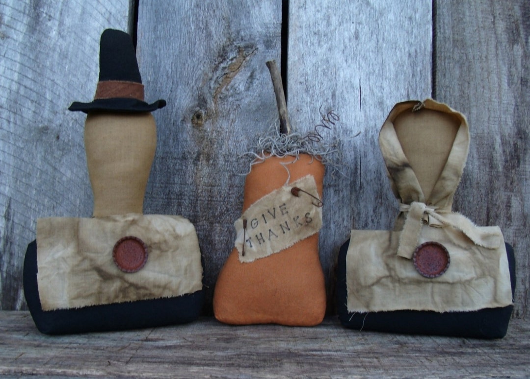 Primitive Pilgrims Pattern/primitive Dolls/primitive Pattern/primitive ...
