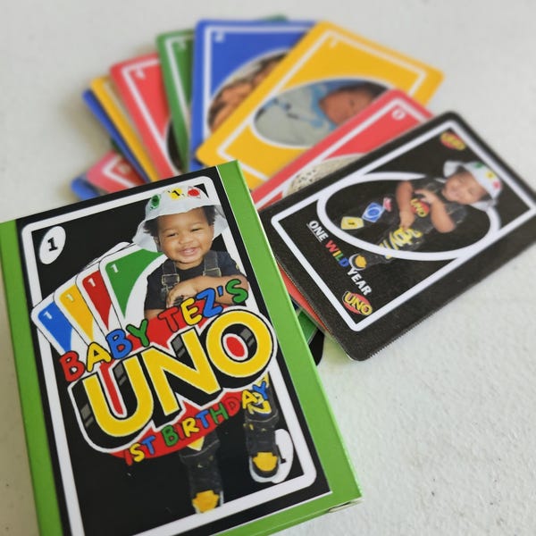 Custom Uno Cards Personalized - Etsy