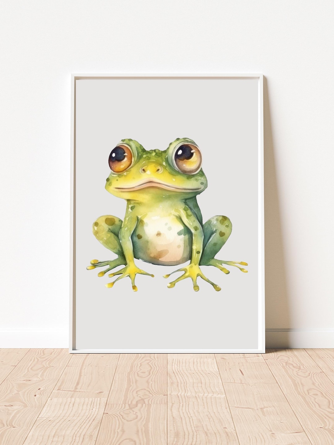 Frog Poster 18x24 Nature-inspired Wall Art Whimsical Decor for Home ...