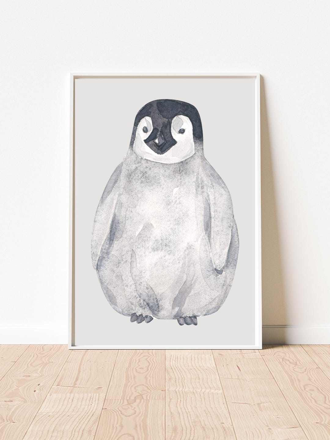 Penguin Poster 18x24 Adorable Animal Wall Art Charming Decor for Home ...