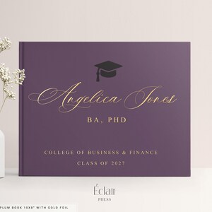 2025 Graduation Party Guest Book, Graduate Keepsake Photo Album, Class ...