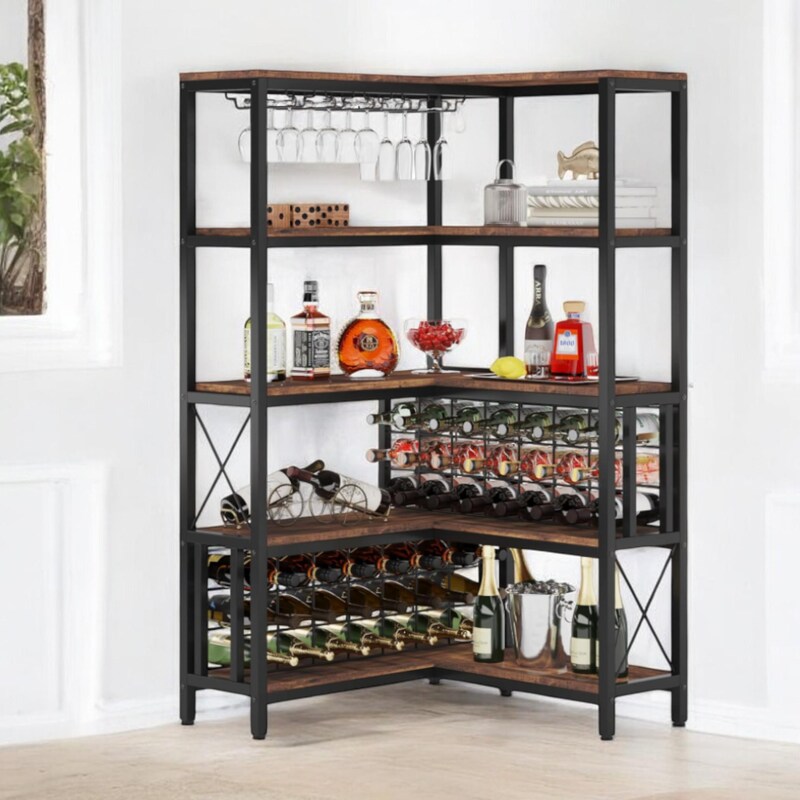 Corner Wine Rack - Etsy