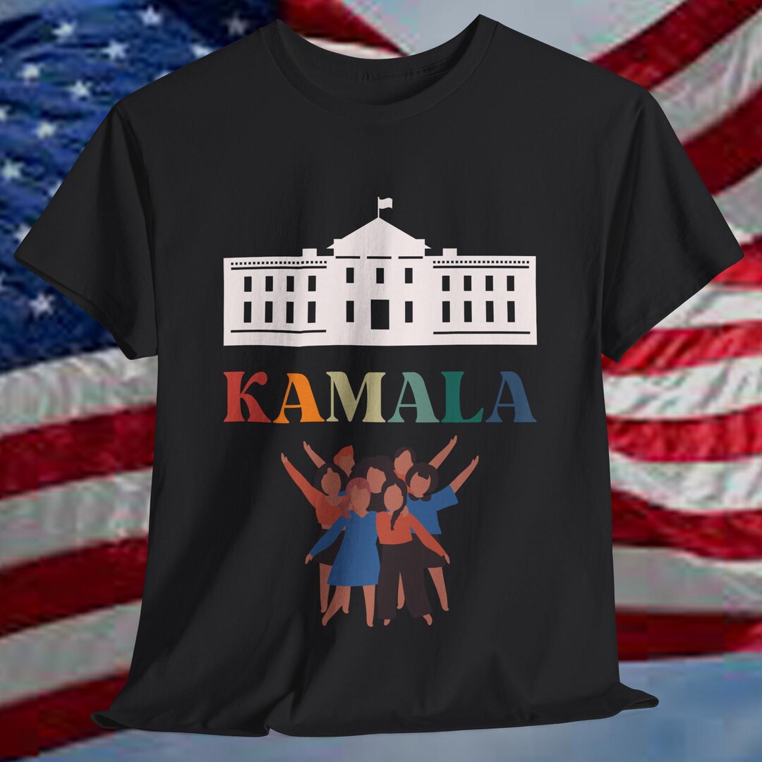 Kamala Harris for President 2024 Unisex Cotton Tee Bold Empowering ...