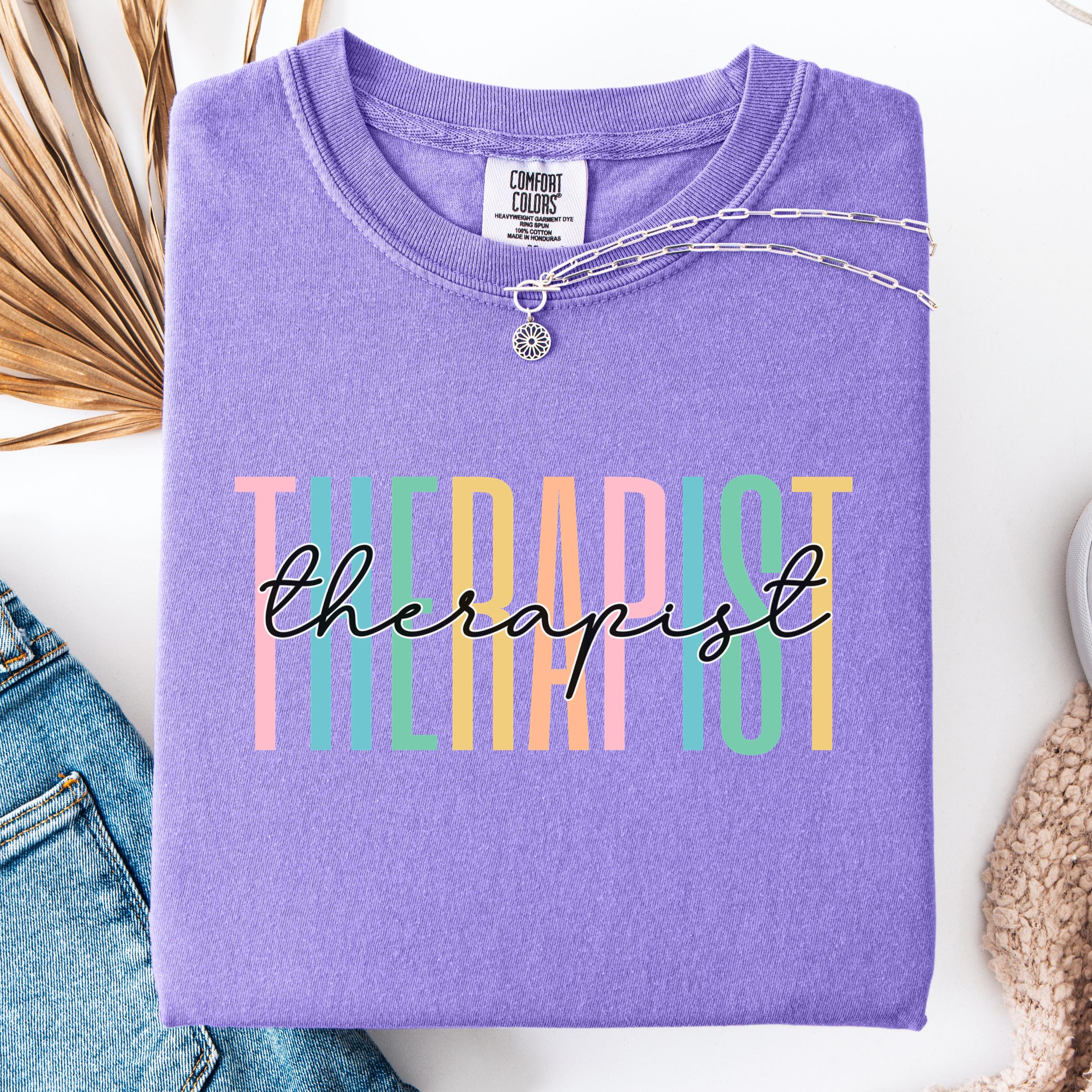 Comfort Colors Mental Health Shirt Therapist Shirt Counselor Shirt ...