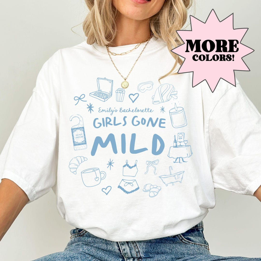 Bachelorette Party Shirts, Girls Gone Mild, Spa Bachlorette, Slumber ...