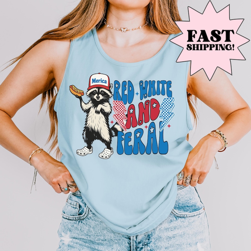 Red Hot Dog Tank - Etsy