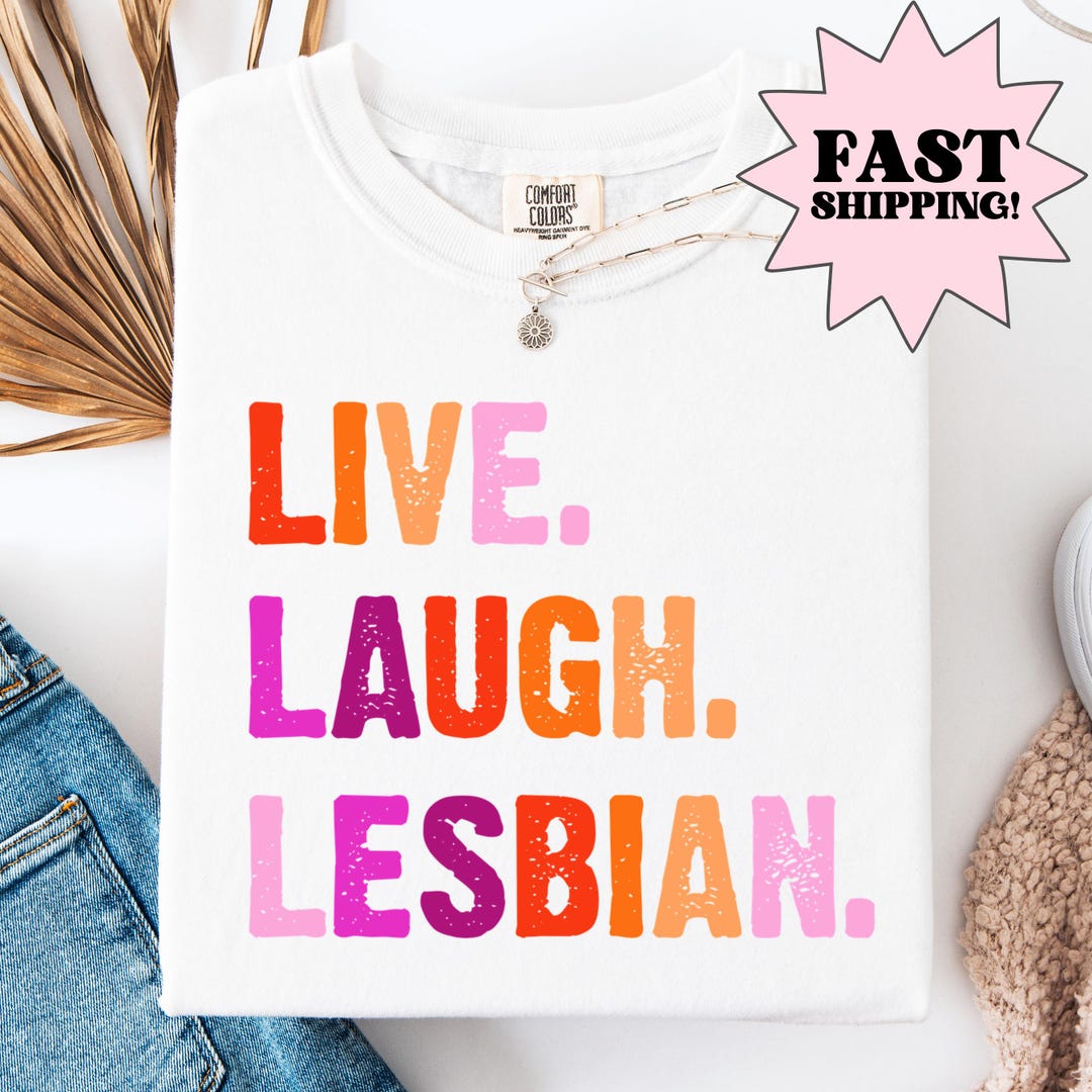 Comfort Colors Lesbian Shirt Lesbian Pride Shirt Pride Shirt Gay Shirt ...