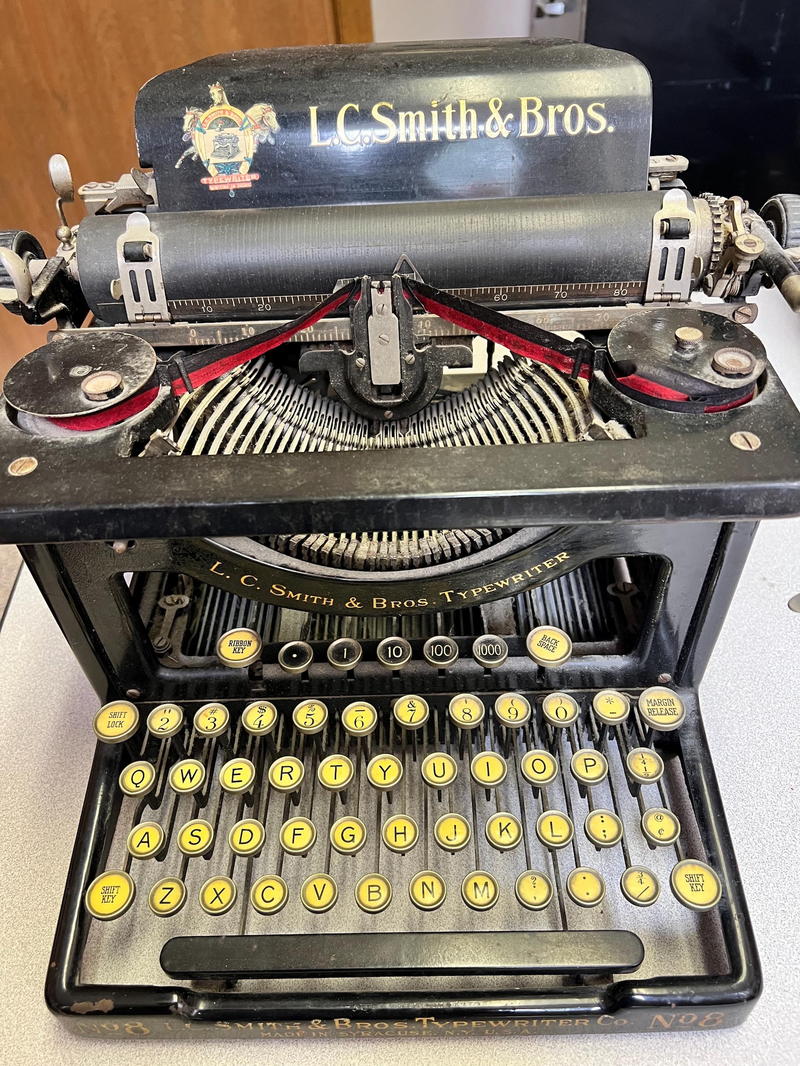 Smith Bros. Vintage Typewriter - Etsy