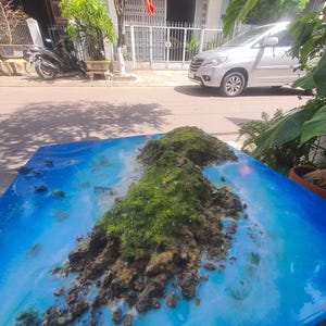 Handmade Tropical Island Diorama: Miniature Beach Landscape Art - Etsy