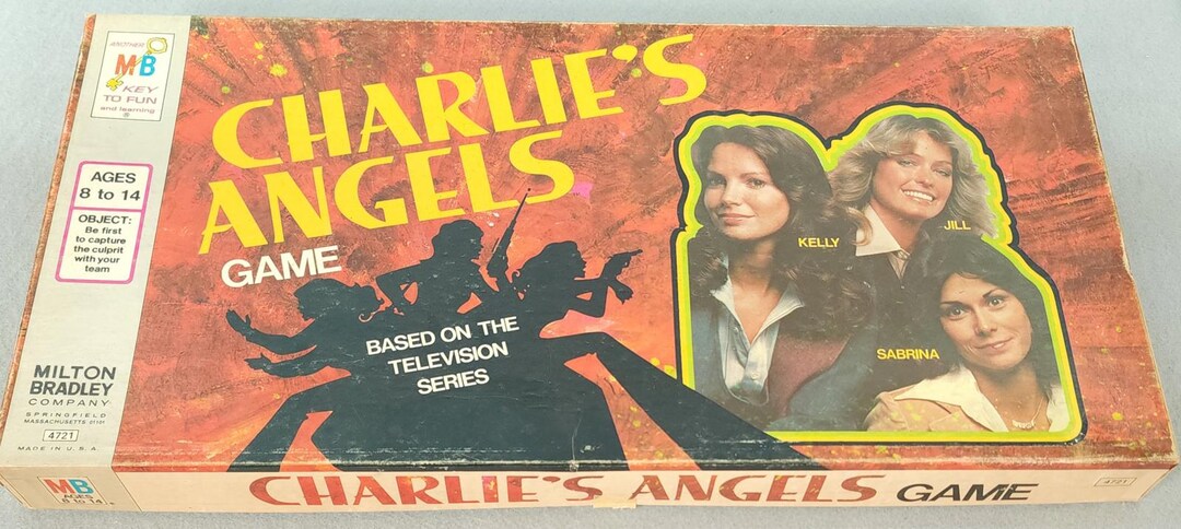Charlie's Angels Board Game Vintage Milton Bradley Edition Complete - Etsy