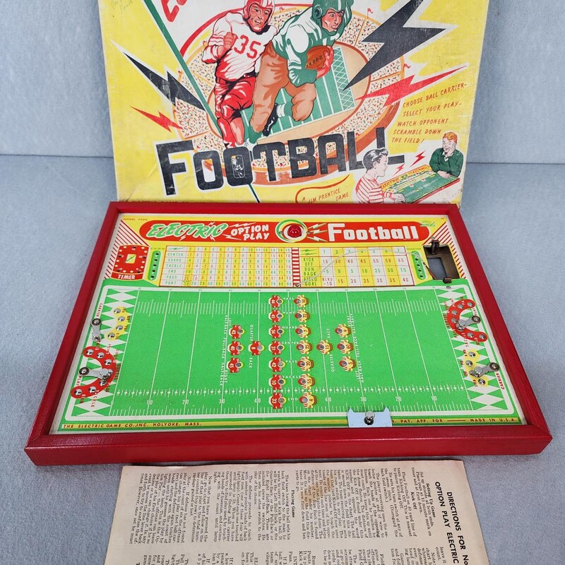 Electric Football - Etsy