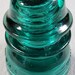 Vintage Hemingray Glass Insulator, Aqua, Made in USA, Minor Chip, 1920s ...