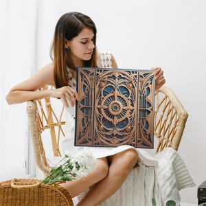 A Vector-based Laser-cut Design Featuring Art Deco Geometric Patterns ...