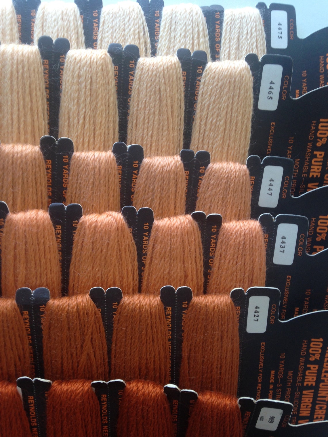 3 Strand Needlepoint/crewel Yarn 100% Pure Virgin Wool-6 | Etsy