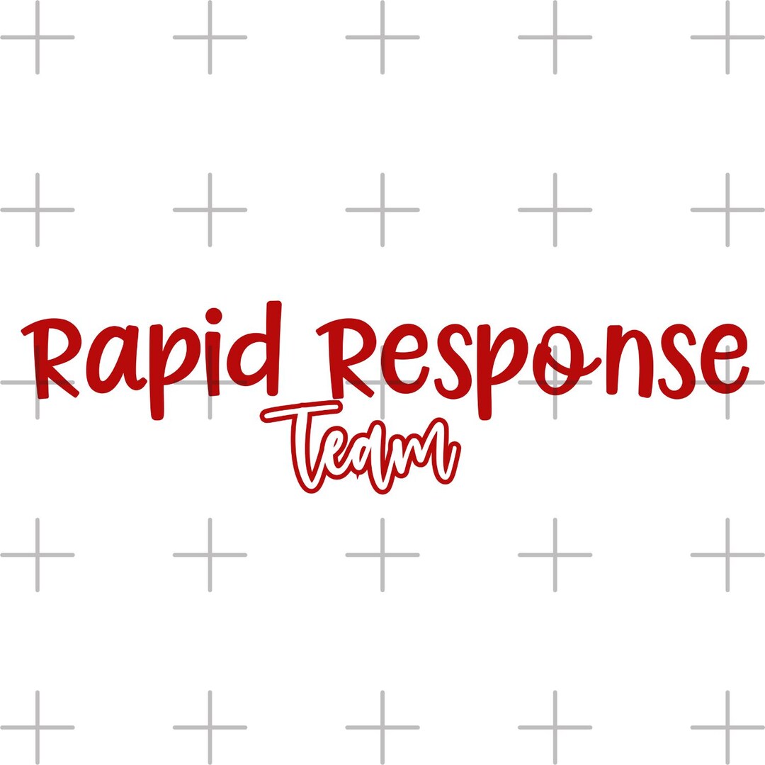 RRT Nurse PNG: Rapid Response Team Design (digital Download) - Etsy