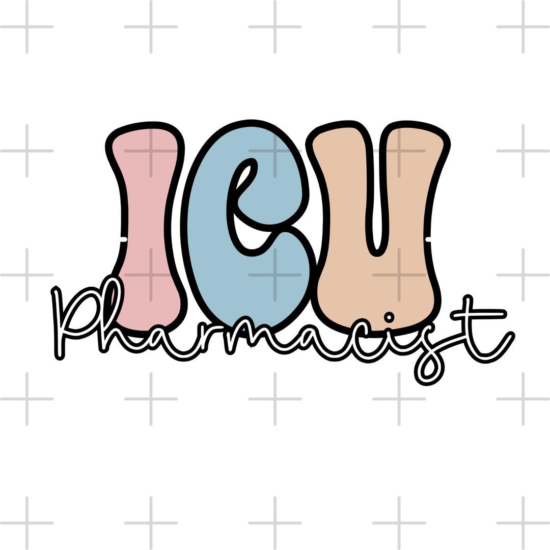 Retro ICU Pharmacist PNG: Print-on-demand Digital File - Etsy