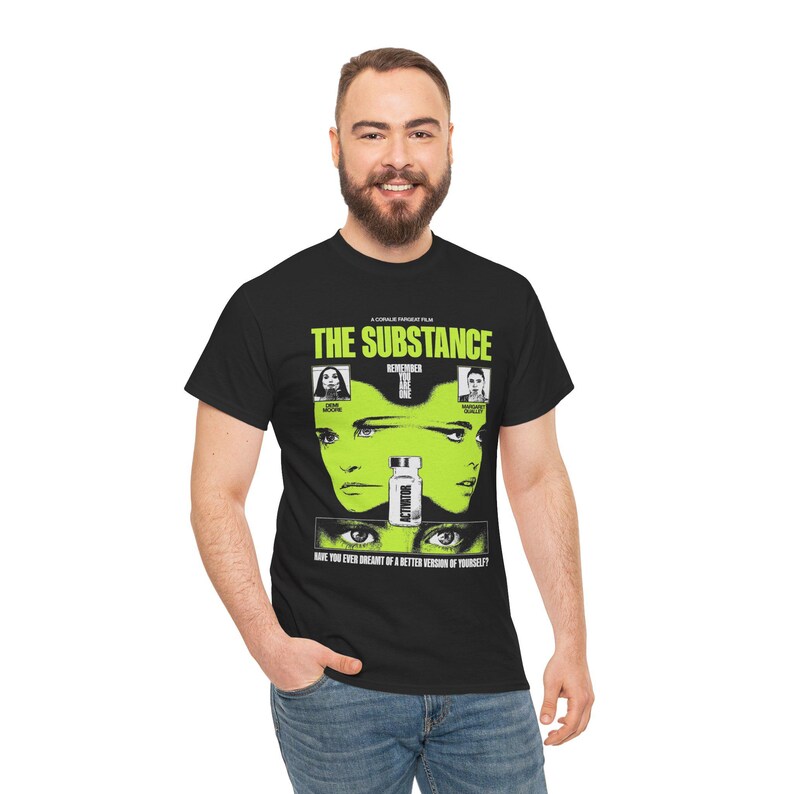 The Substance Movie Poster Tee - Etsy UK