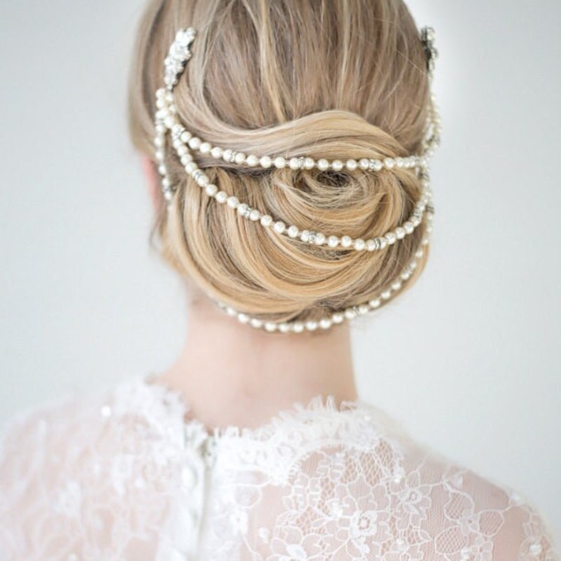 Bridal Back Drape - Etsy