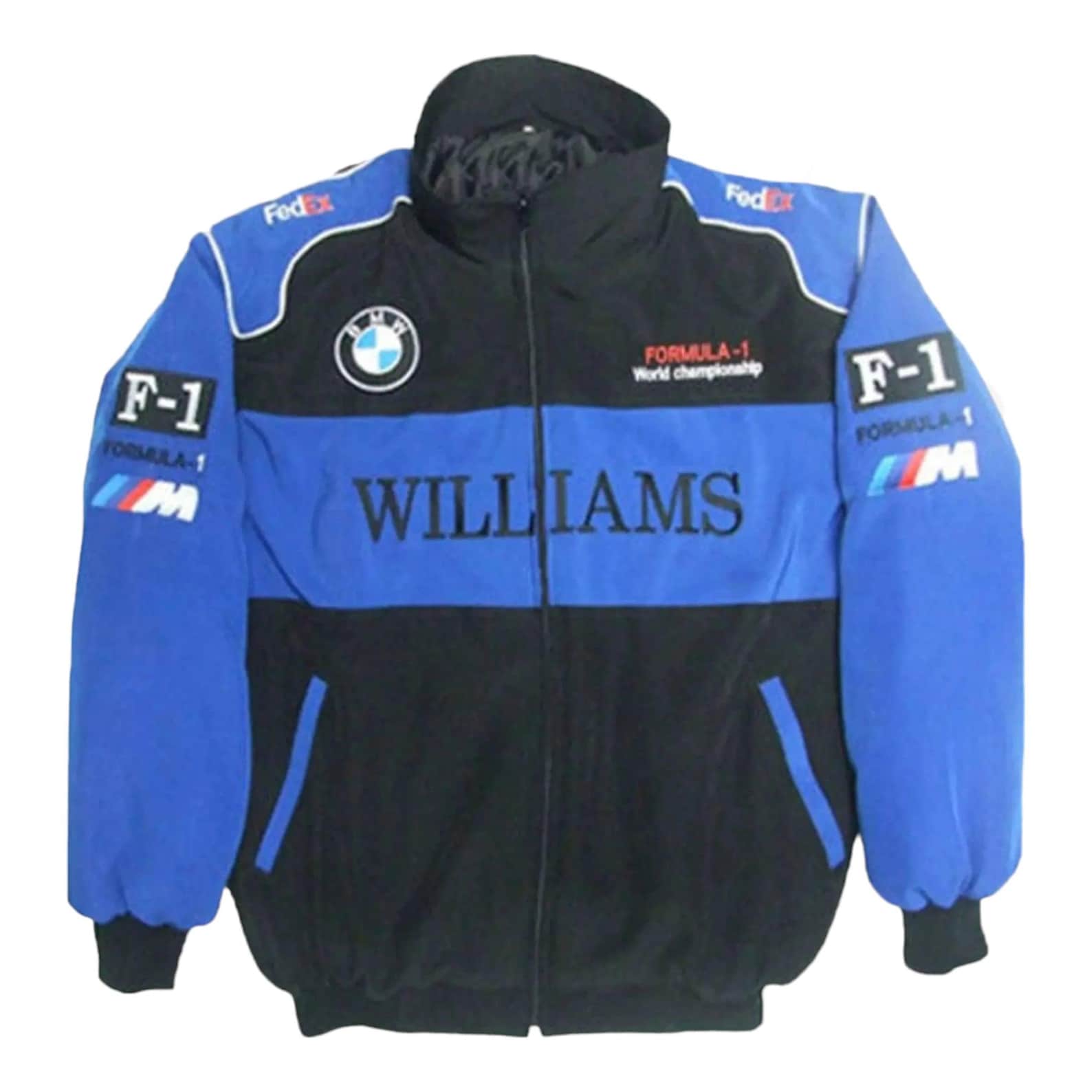 Vintage Y2K F1 Bomber Jacket | Retro Motorsport Racing Jacket With ...