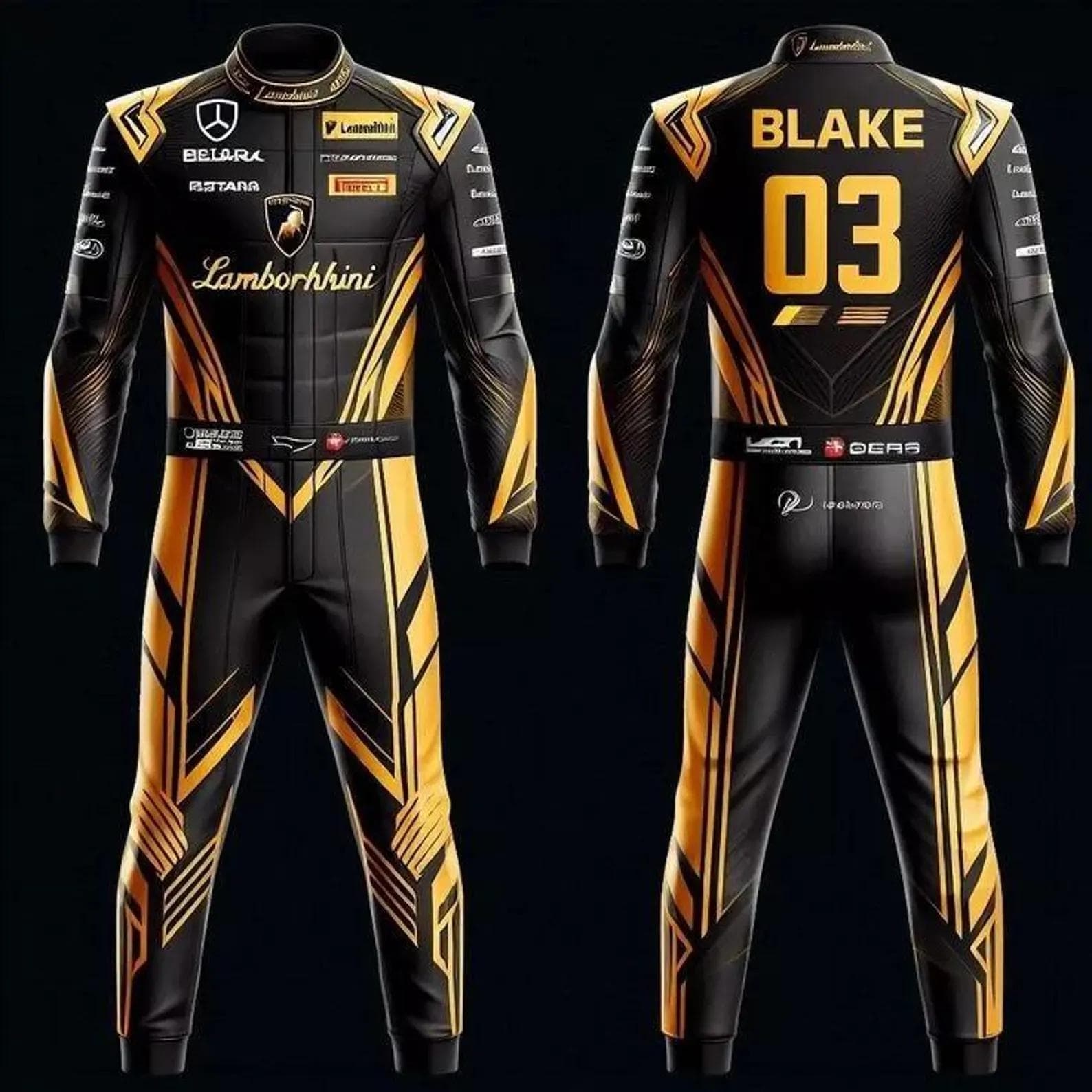 Hand Made Go Kart Racing Suit CIK/FIA Level 2 Standard Customize Race Suit in All Sizes With ...