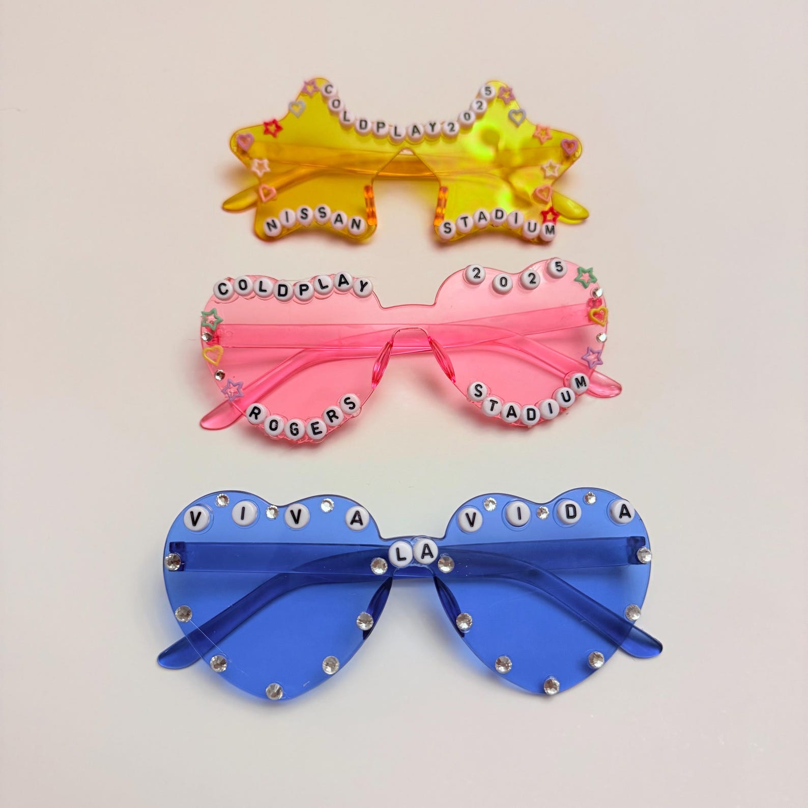 Coldplay 2025 Concert Glasses (US & Canada) - Etsy