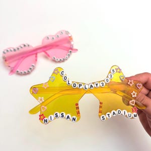 Coldplay 2025 Concert Glasses (US & Canada) - Etsy