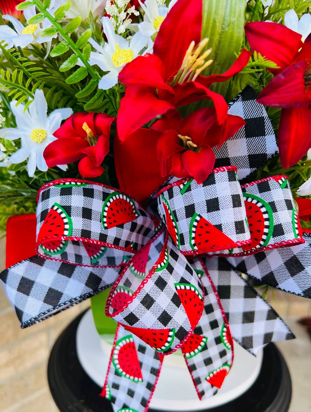 XL Watermelon Centerpiece, Watermelon Decor,summer/springtime ...