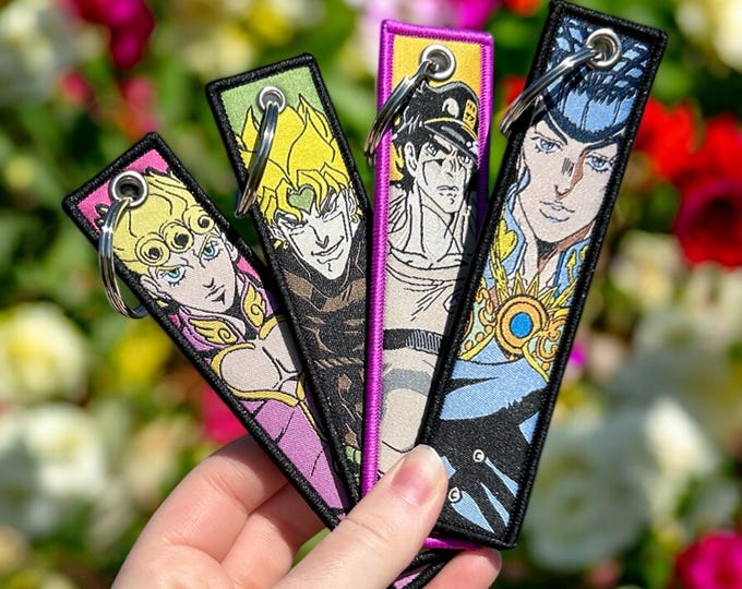 Jjba Keychains !! - Etsy