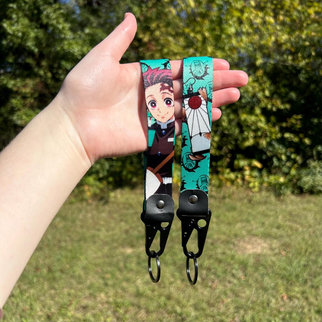 Tanjiro Keychain Strap - Etsy