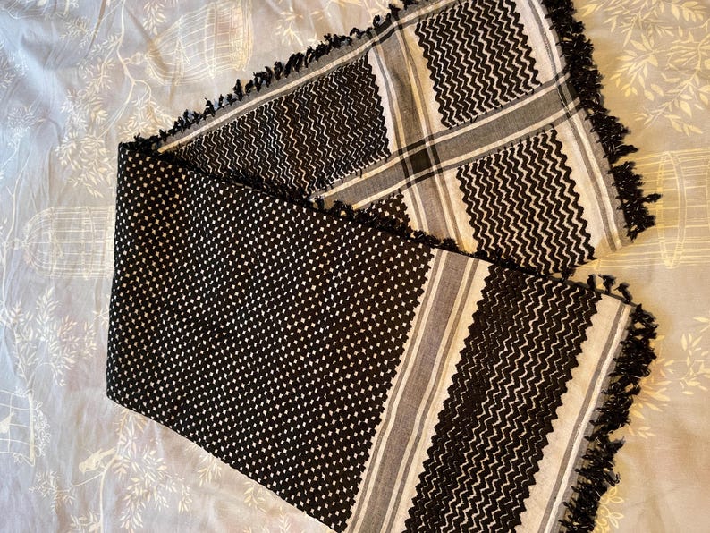 Kurdish Black and White Jamana - Etsy