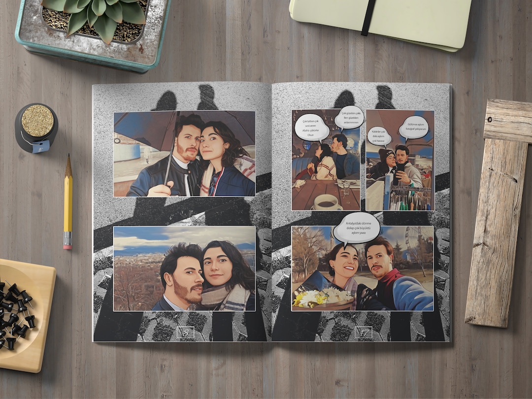 Personalized Comic Book Custom Comic Gift Anniversary Husband Gift ...