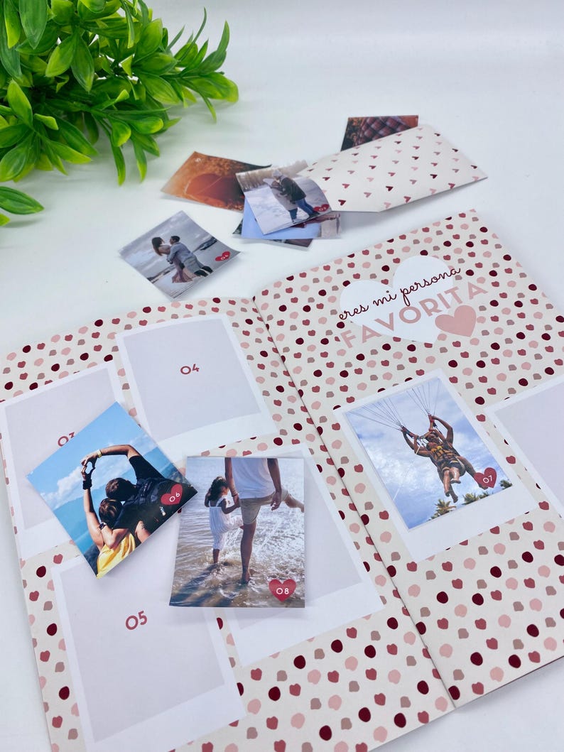 Álbum de estampas de fotos personalizado | Plantilla de Canva editable ...